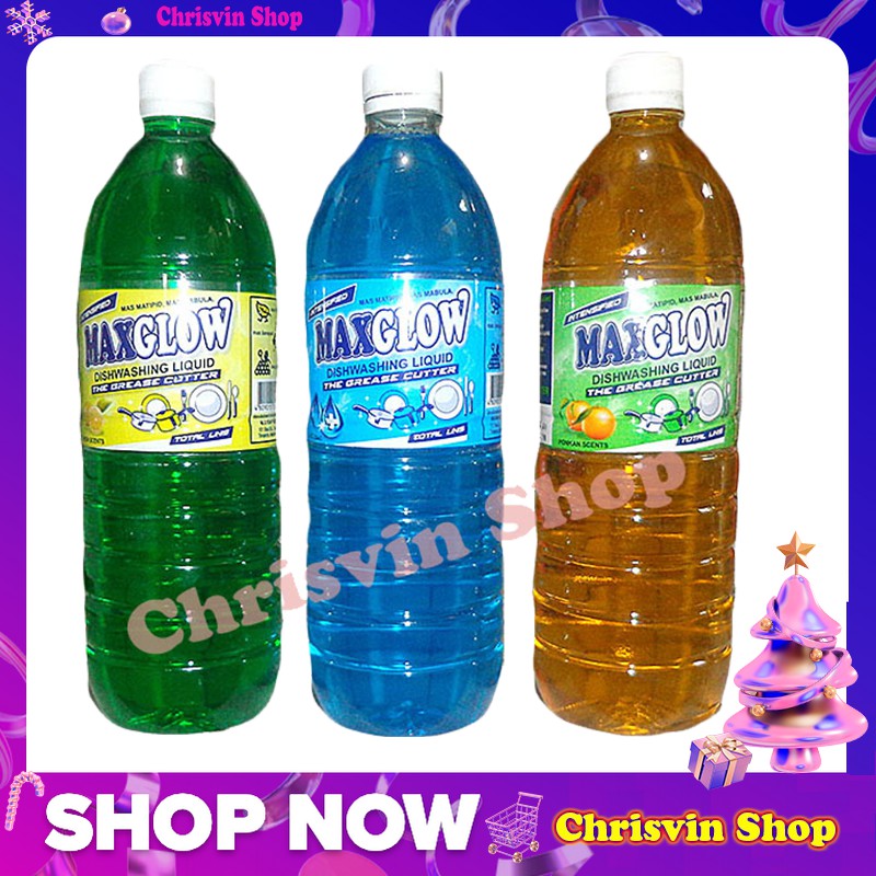 Maxglow Dishwashing Liquid 1 Liter | Shopee Philippines