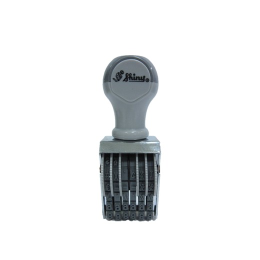 Shiny Numbering Stamp N-46 6 Digits 4mm | Shopee Philippines