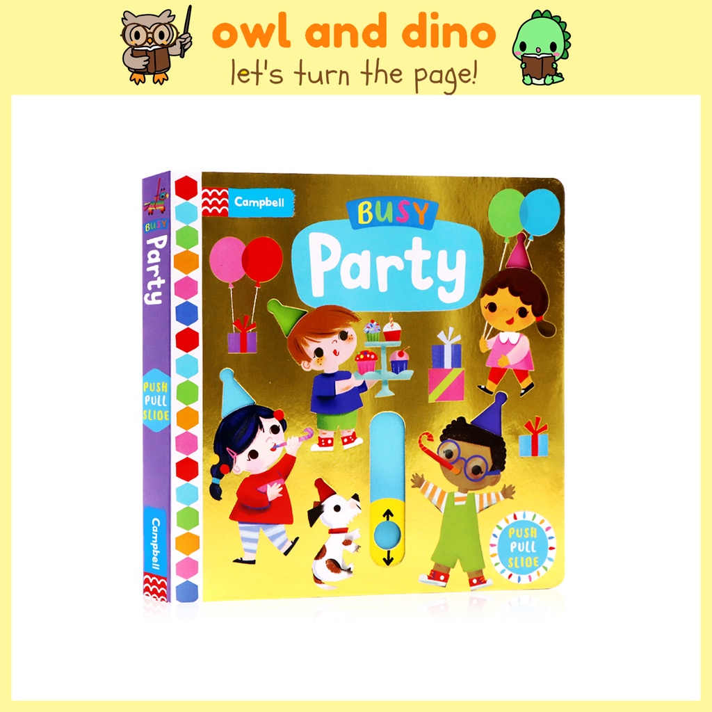 Busy Party (Interactive Boardbook) | Shopee Philippines