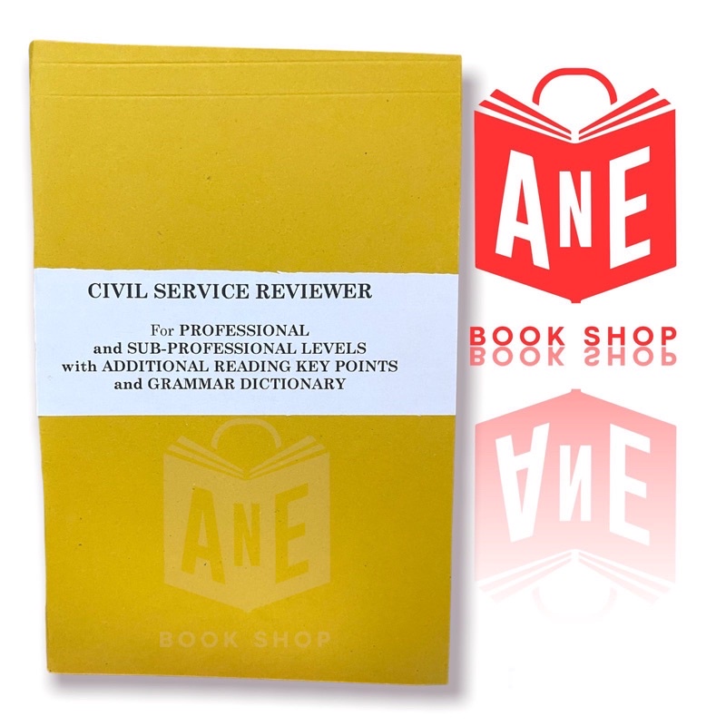 AUTHENTIC Civil Service Reviewer for Professional and Non Professional ...