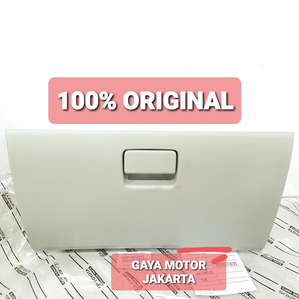 Original Beige Toyota Innova Lower Dashboard Drawer Cover | Shopee ...