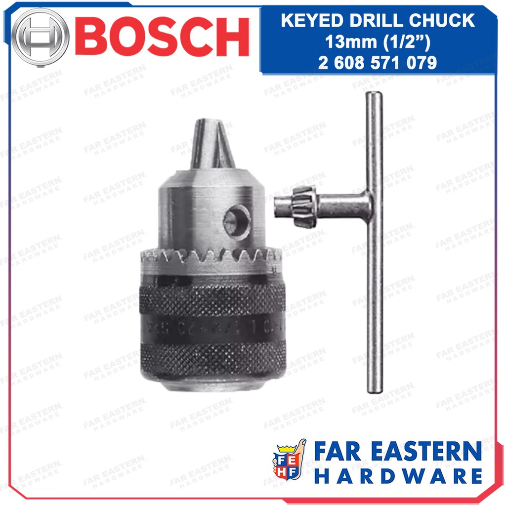 BOSCH Drill Chuck w/ Key 13mm 2 608 571 079 RBAC | Shopee Philippines