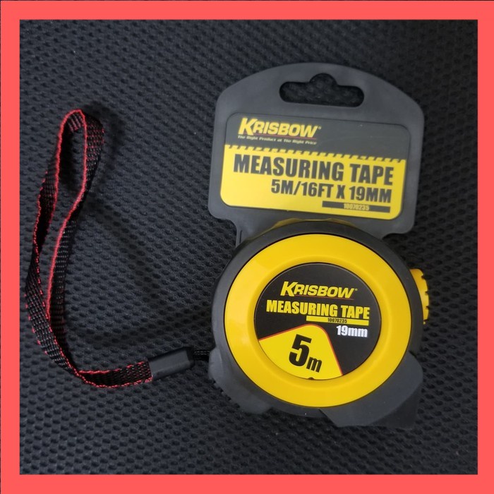 Krisbow 5m meter / 5m Measuring tape | Shopee Philippines