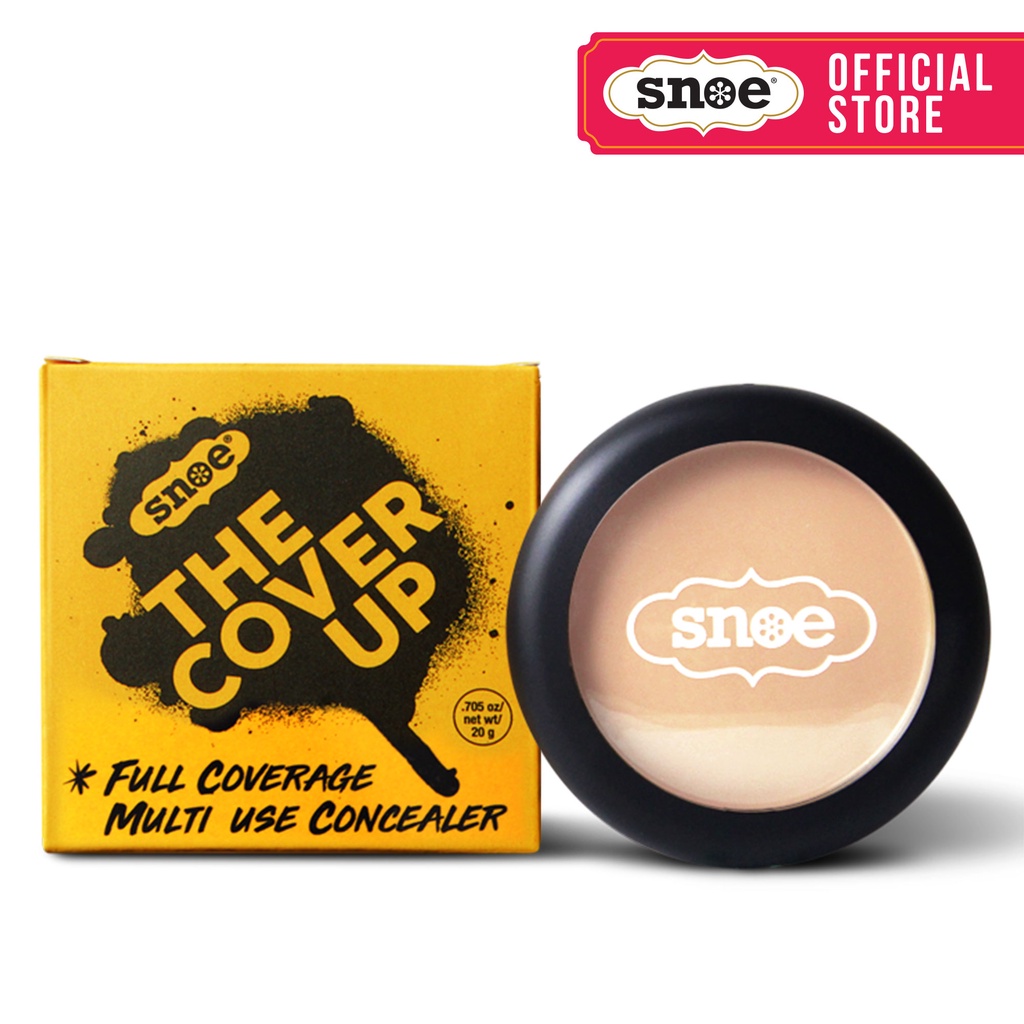 Snoe Beauty The Cover Up Full Coverage Multi Use Concealer | VANILLA ...