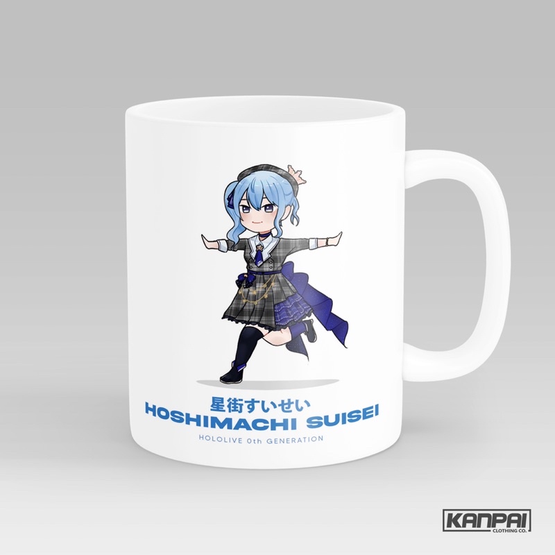 Kanpai Co. Mug - Hoshimachi Suisei Chibi 0th Generation | Shopee ...