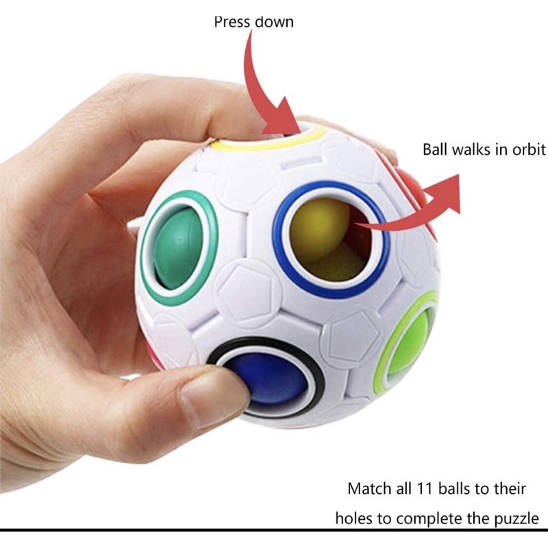 DXL YONGJUN ROUND RAINBOW RUBIX (SMOOTH) | Shopee Philippines