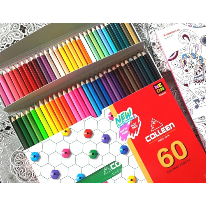 Colleen Wood Color (Colleen) 60 Colors 60 Long Sticks Full 1 | Shopee ...