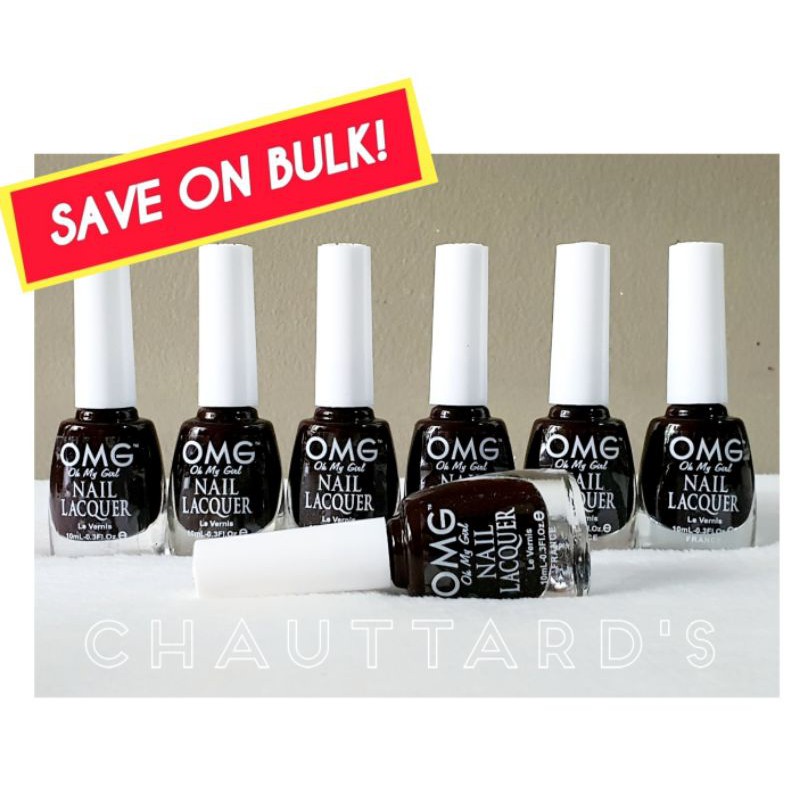 OMG Nail Polish 10ml (African Plum) | Shopee Philippines