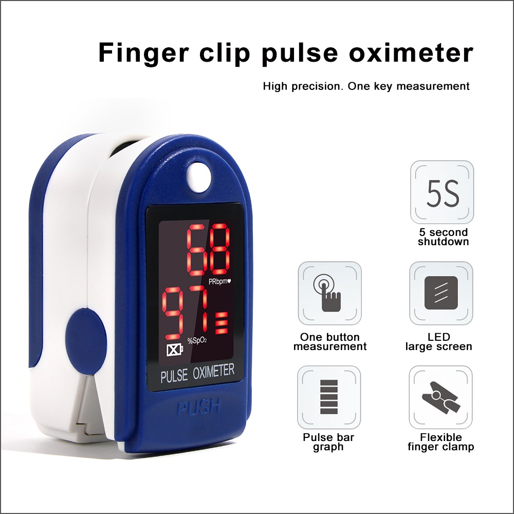 Contec CMS50DL high quality pulse oximeter oxygen saturation meter ...