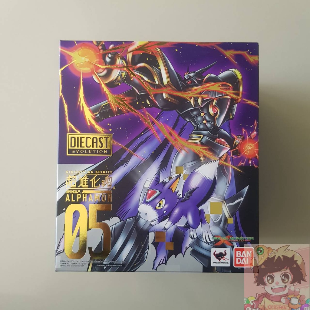 BANDAI JP Digimon Adventure Digivolving Spirits 05 Dorumon to Alphamon ...