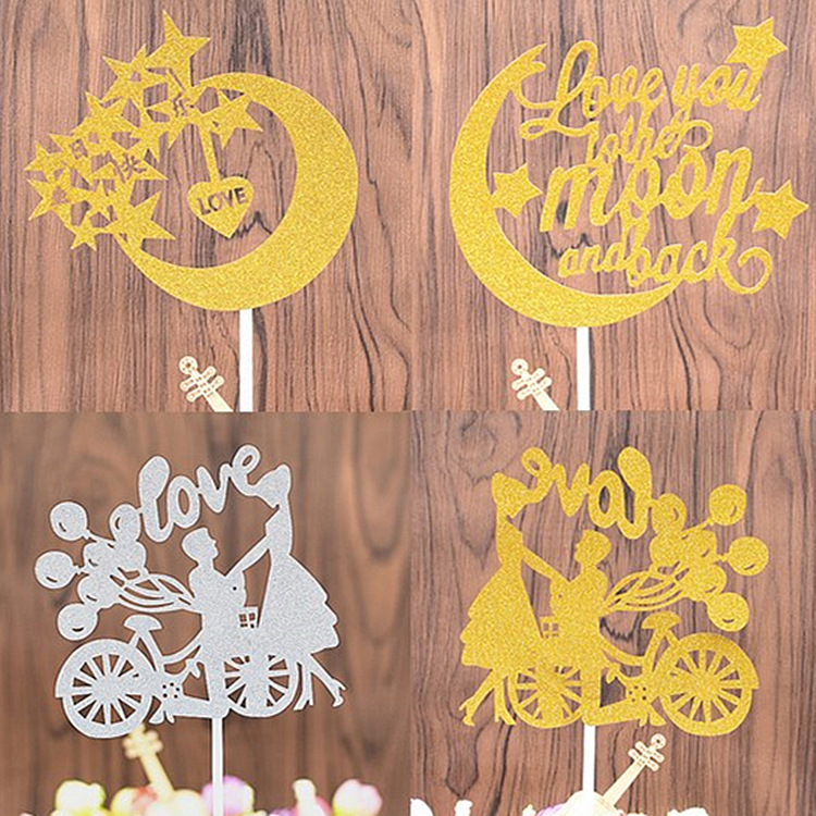 Birthday cake decoration couple proposal cake topper baking utensils ...