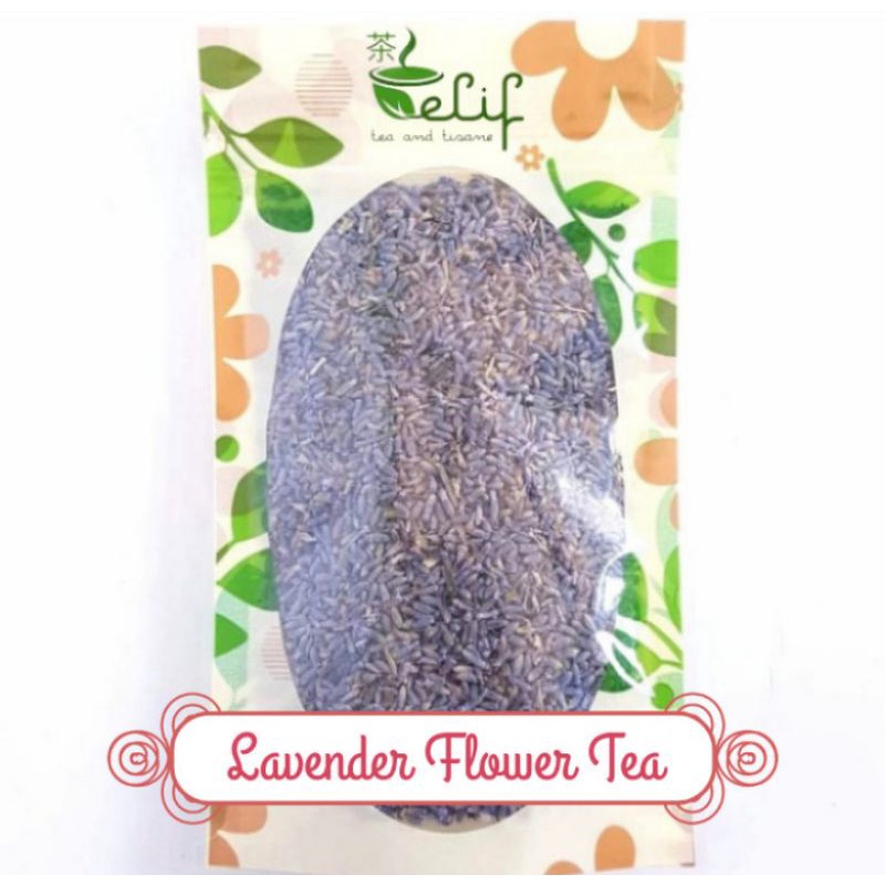 Elif Tea Dried Lavender Tea: Dried Lavender Flower Tea (Organic Loose ...