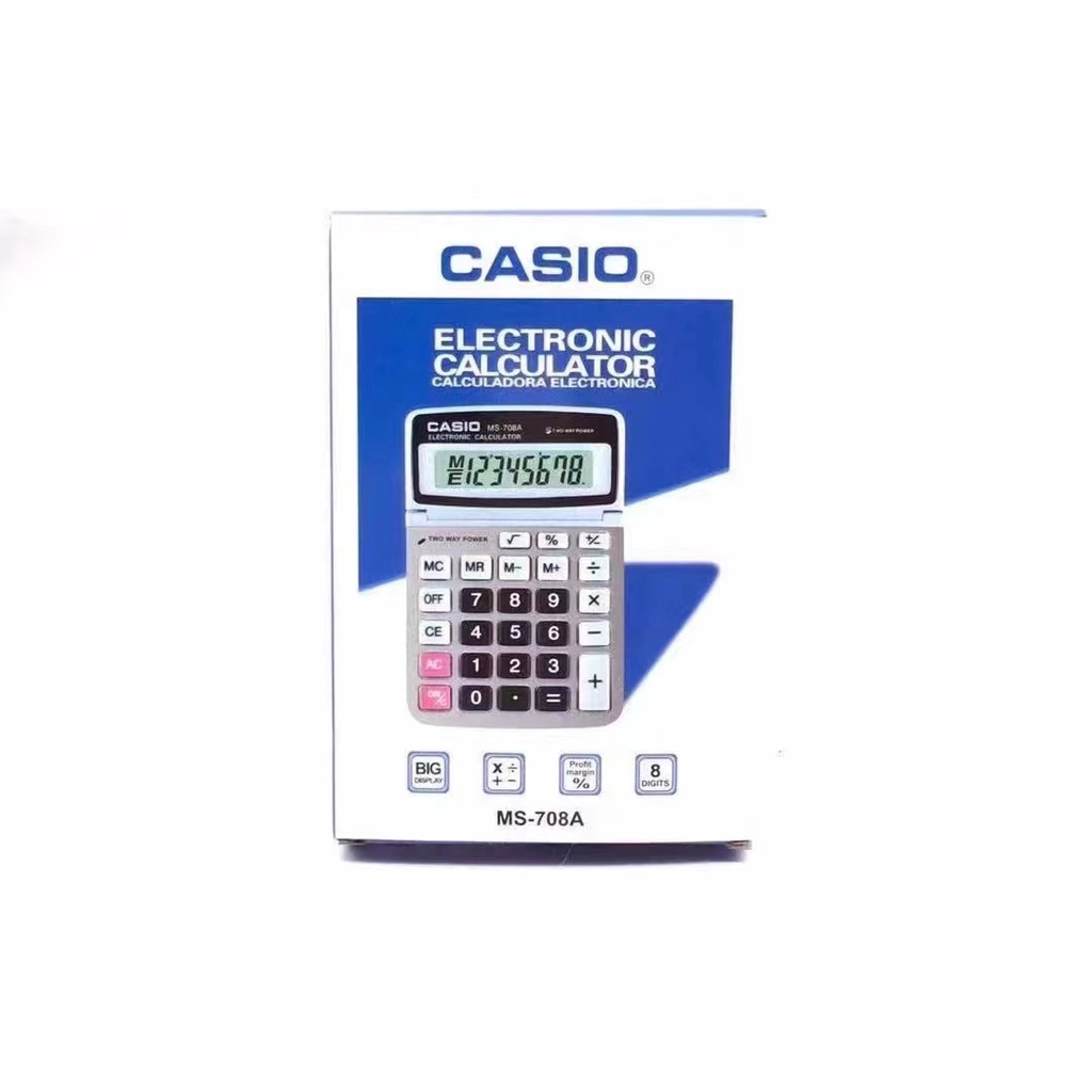 DM-1200V BIG Display 8-12 Electronic Calculator ccshope | Shopee Philippines