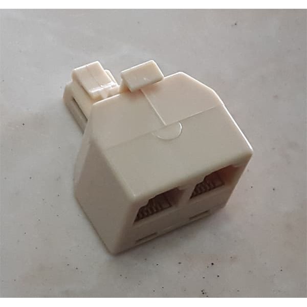 Branch Socket 2 RJ11 Telephone Cable Box / Two Hole Telephone ...