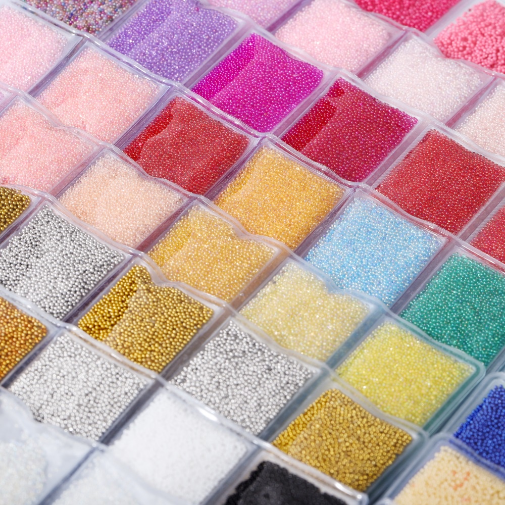 St.kunkka 30g Bubble beads 6 colors 1 bag / small bubble beads ...