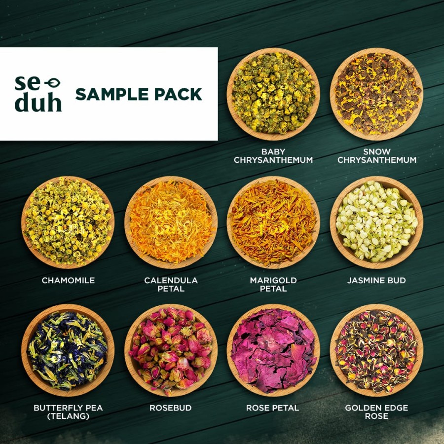 Full Set Sample Pack - Flower Tea Series | Shopee Philippines