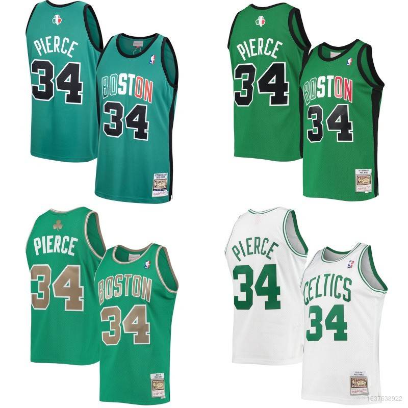 NBA Jersey Boston Celtics No.34 Pierce Classic Jersey Sports Vest ...