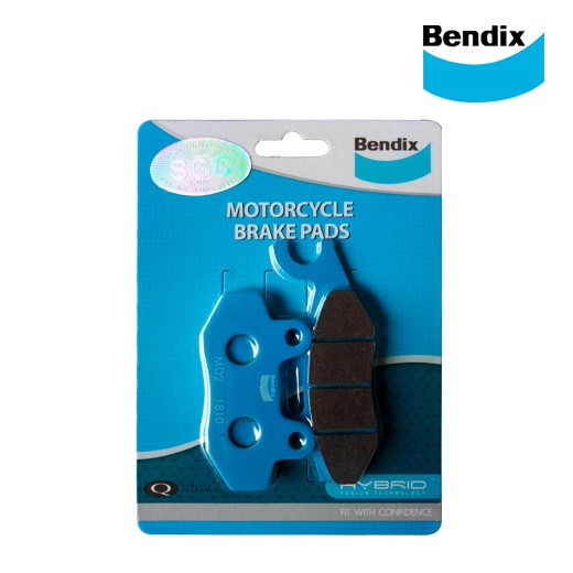 Bendix Motorcycle Brake Pads Front/Rear For Kawasaki Ninja Z250, Z250 ...