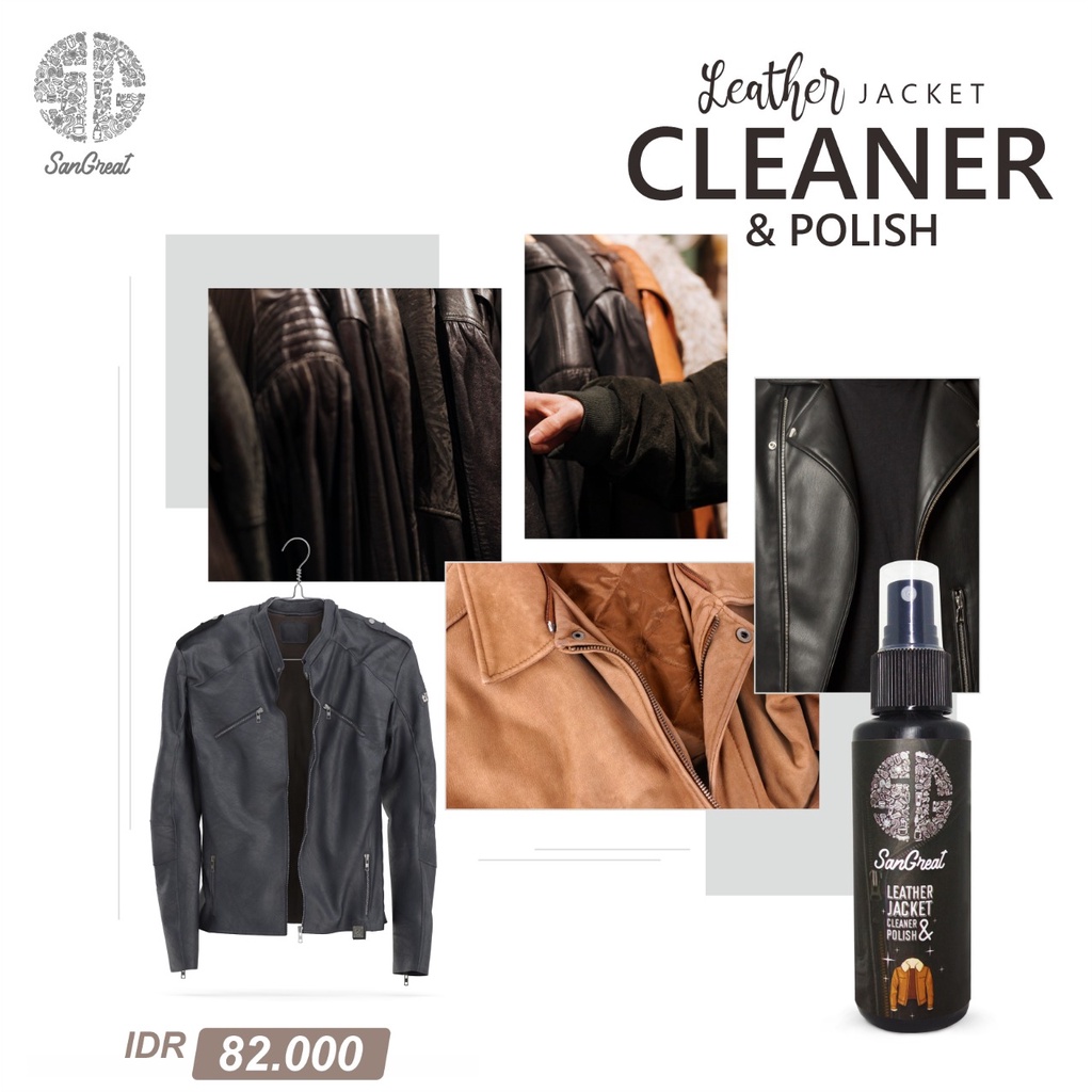 Leather jacket cleaner and polish, leather jacket polish, leather ...