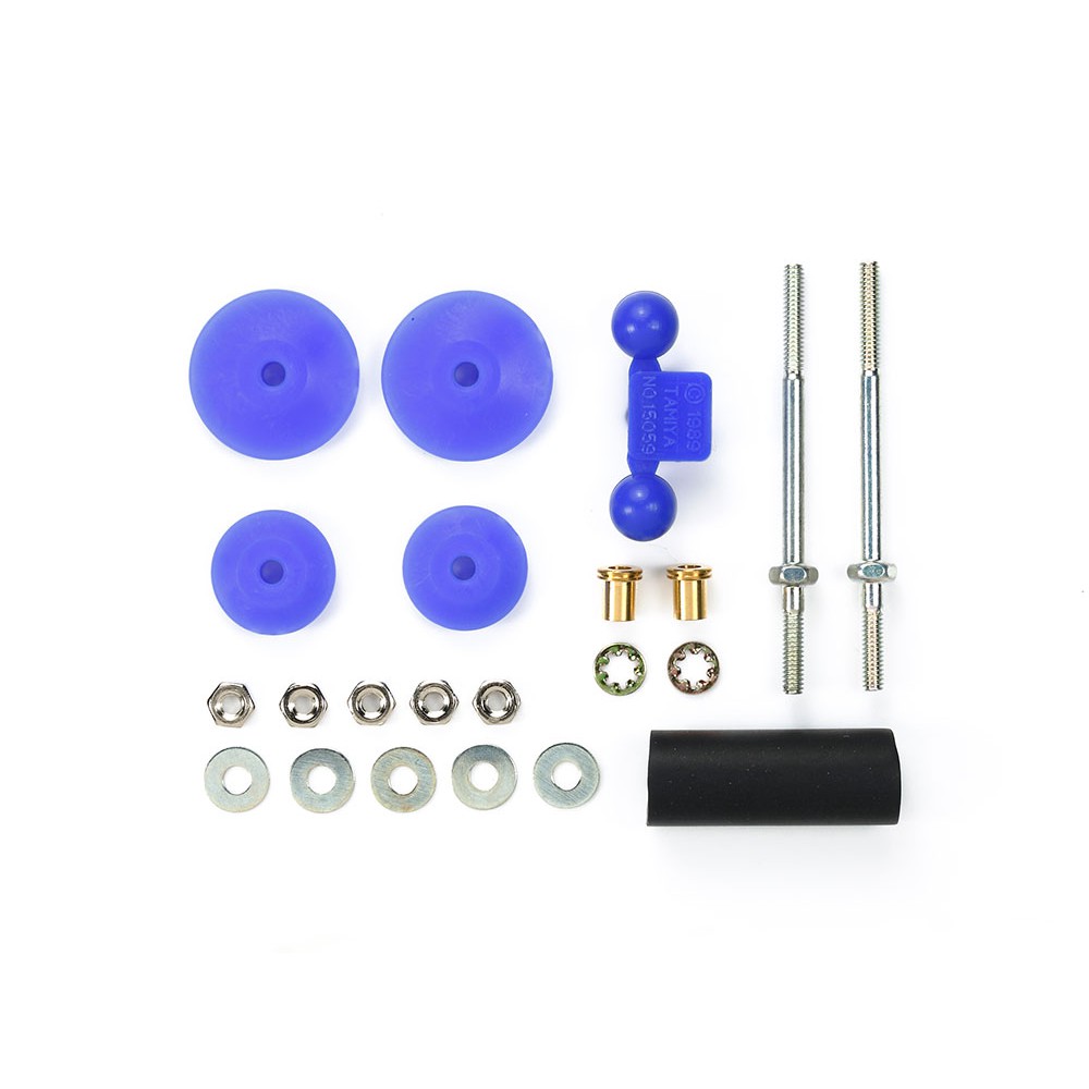 Tamiya Large Dia Stabilizer Head Set (11mm, 15mm) (Blue) (Mini 4wd ...