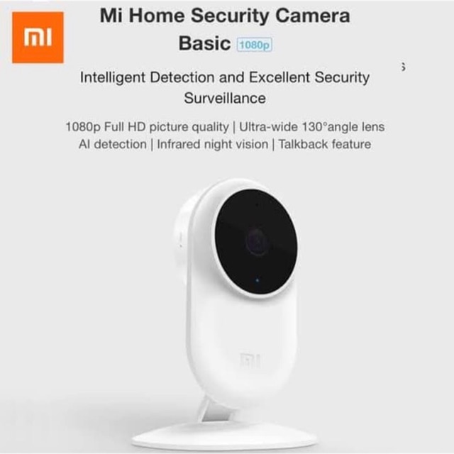 Xiaomi Mi Home Security Camera Basic 1080p IP Cam CCTV Global Version ...