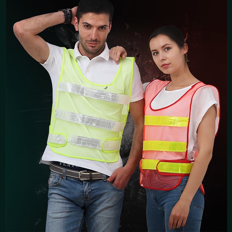 Reflective Vest For Safety Traffic Comfortable To Wear Full Body Model ...