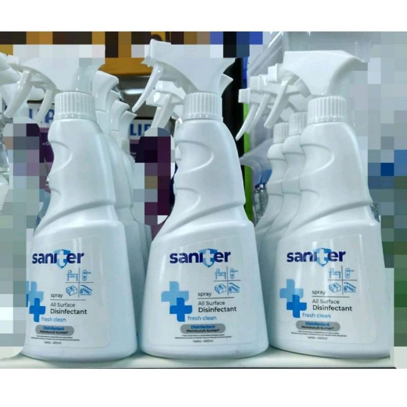 Disinfectant SURFACE Water SANITIZER 450ML | Shopee Philippines