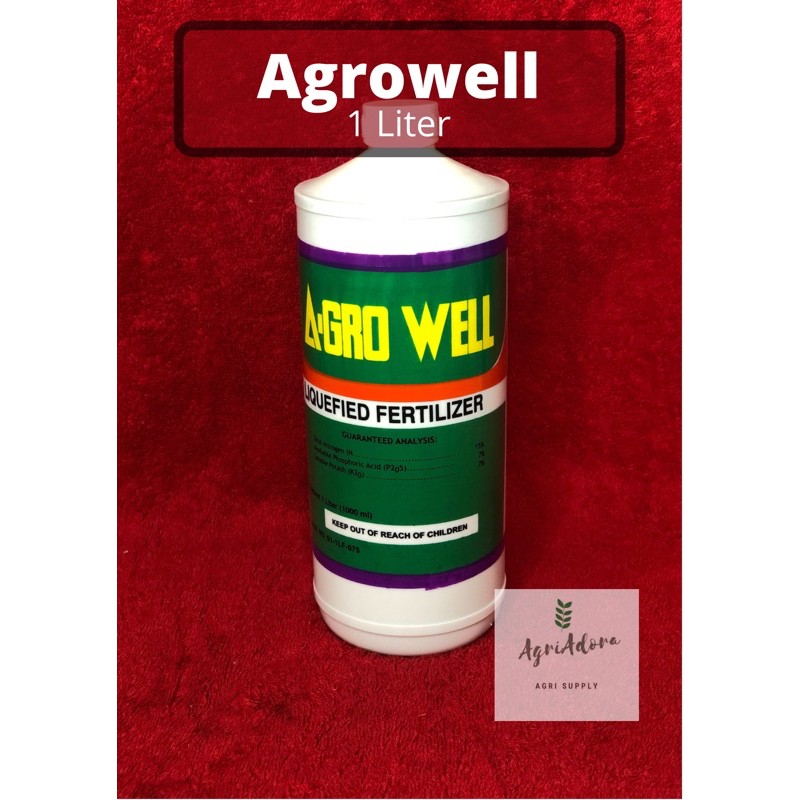 Agrowell Liquified Fertilizer 1 Liter | Shopee Philippines
