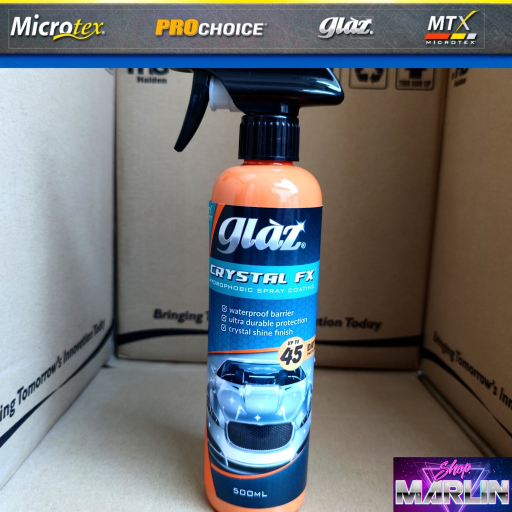 Microtex MTX Crystal FX Hydrophobic spray coating 500ml | Shopee ...