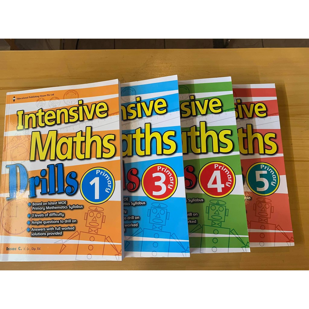 Intensive Math Drills Grade 1-6 Singapore Math | Shopee Philippines