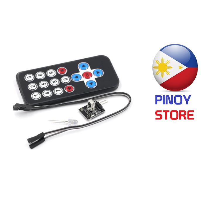 Infrared IR remote control kit module receiver IR emitter diode Arduino ...