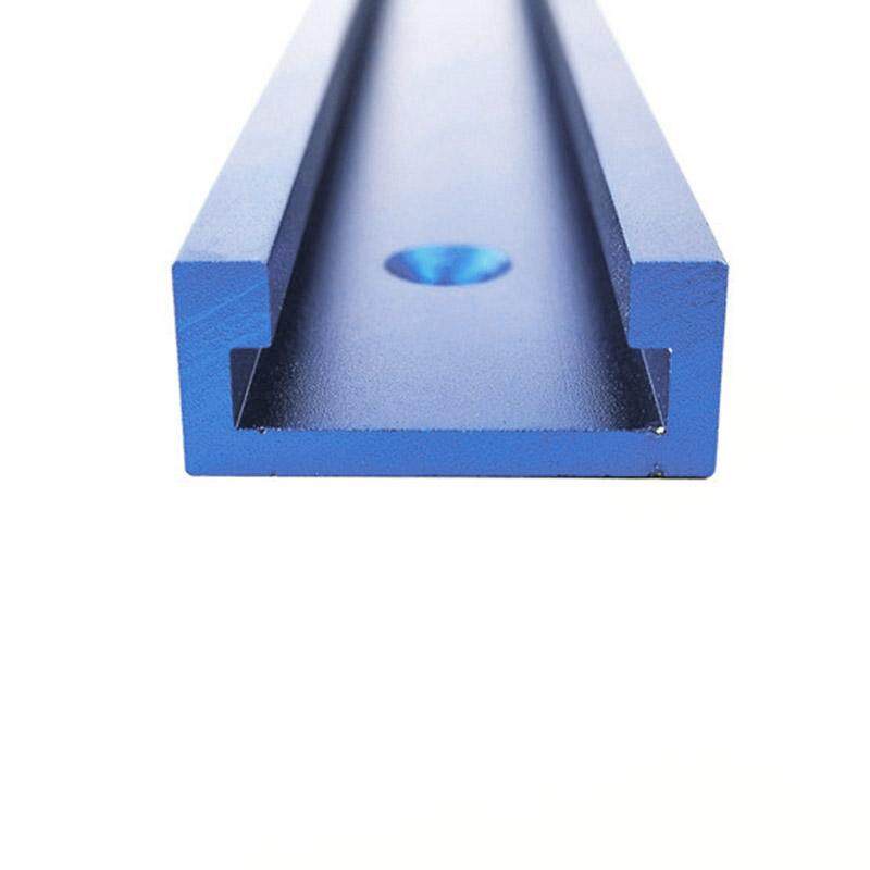 Aluminum Alloy Blue T-slot Miter Track Jig Fixture Tool Woodworking ...