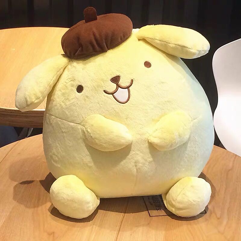 32CM Japanese Genuine sanrio Pom Pom Purin Sitting Large Cute Plush Toy ...