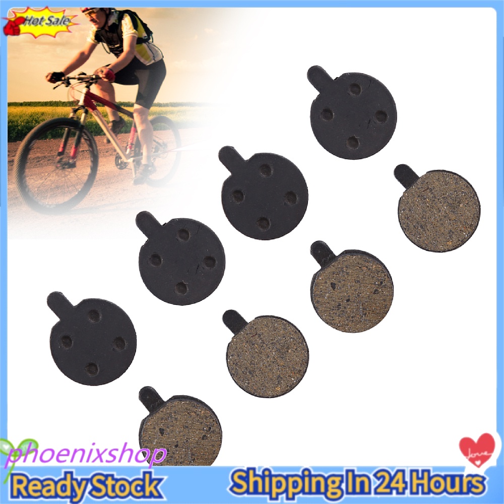 [Ready Stock] 4 Pairs Black High Quality Resin disc break pad set ...