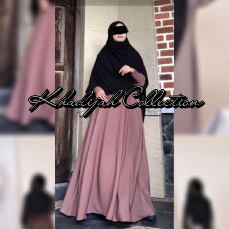Special ABAYA Combination Of PLAIN Color Combination BY KHADIJAH COLLECTION | Shopee Philippines