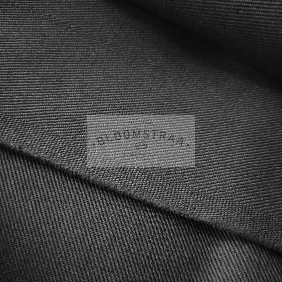 Plain Black Twill Canvas Fabric 0.5m Thick Plain Black 7S Twill Canvas ...
