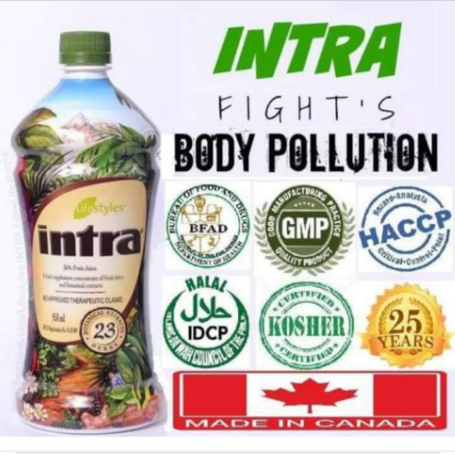 Intra juice supplements by lifestyles | Shopee Philippines