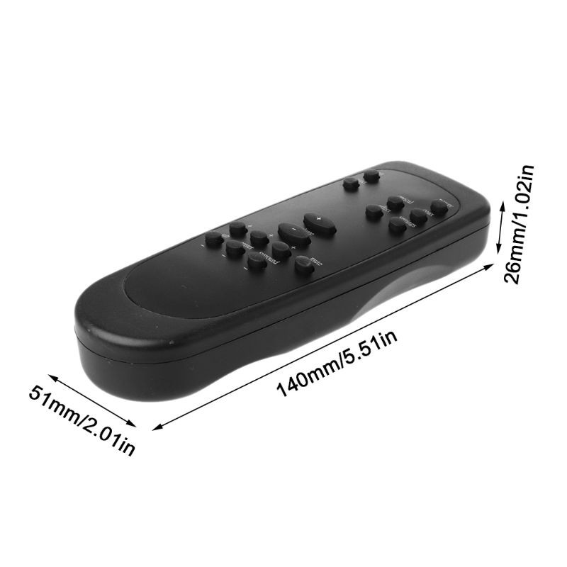 Black Plastic Remote Control Controller Replacement Logitech Z5500 Z ...
