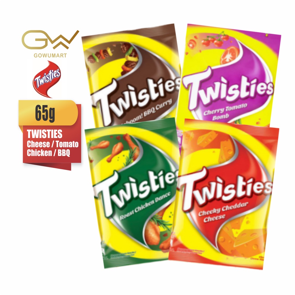 Twisties - Cheese/Tomato/Chicken/BBQ (65g) | Shopee Philippines