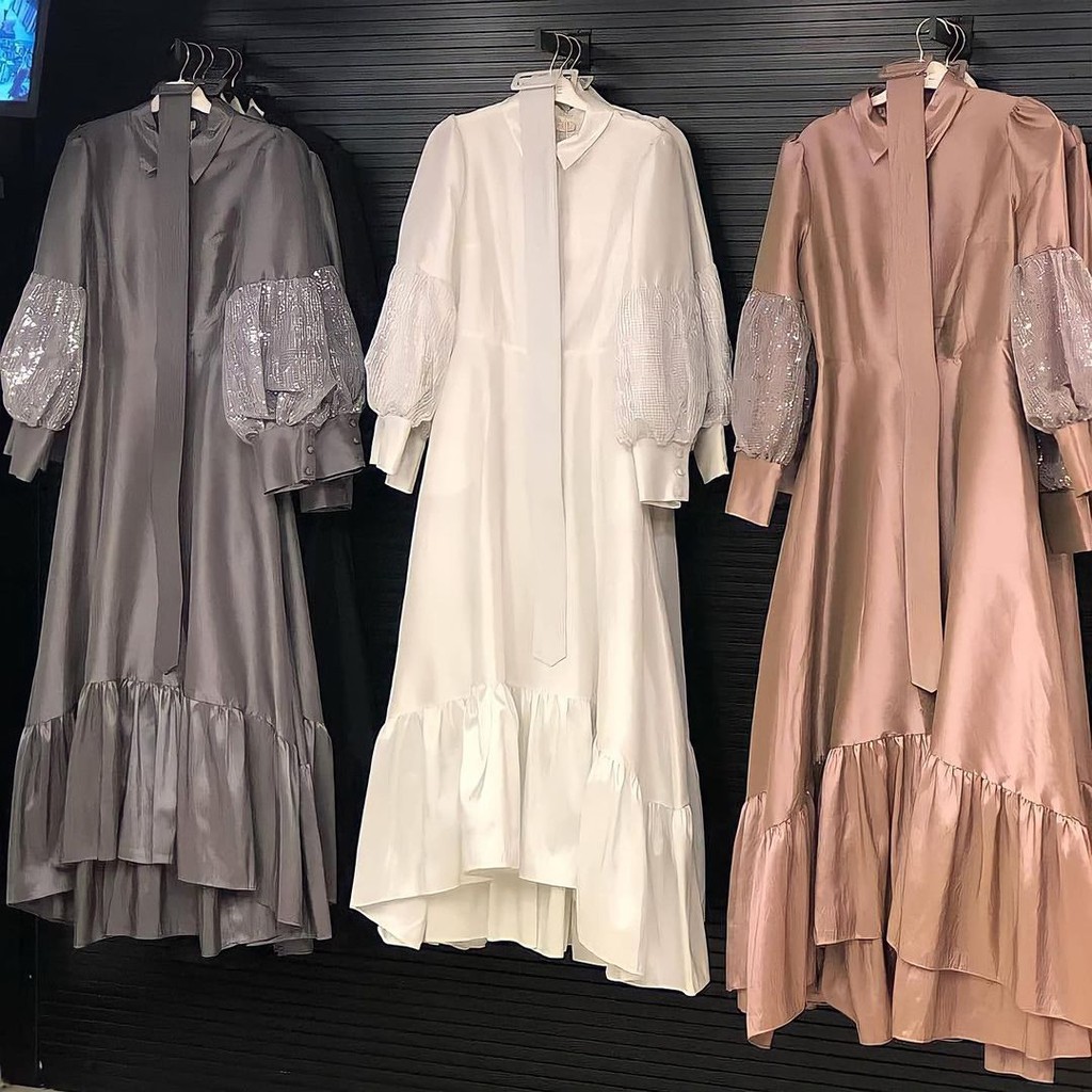 Bravia Party Gamis Muslimah Maxi Dress Muslim Maxy Dres Party ...