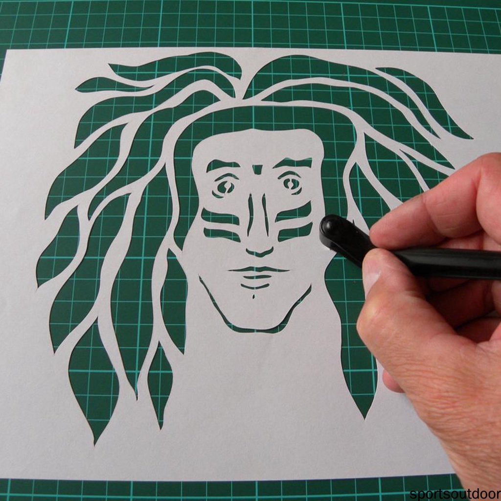 GYRO-CUT PRO Tool Painting Paper Cutter Knift Craft Knife Carbon Steel ...