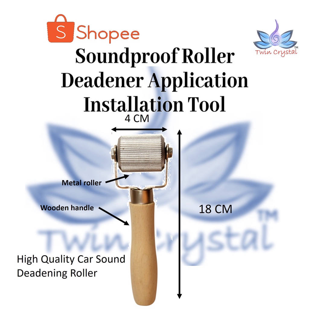 3M SOUND PROOF ROLLER/HAMER for Auto Noise Roller Car Sound Deadener ...