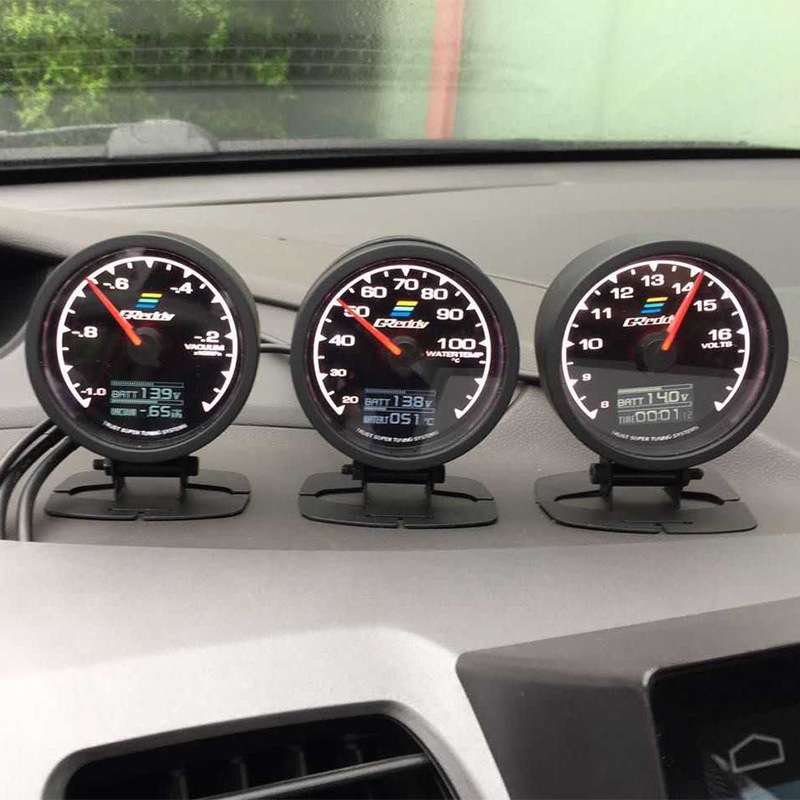GReddy Multi D/A LCD Digital Display Turbo Boost Gauge Car Gauge 2.5 ...