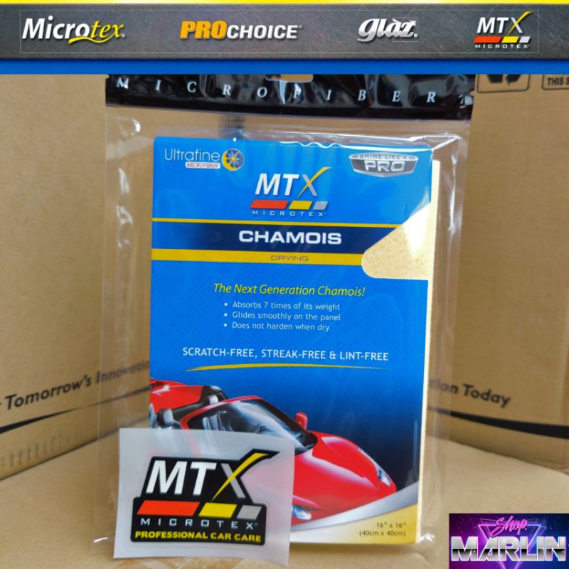 Microtex MTX Chamois Microfiber drying cloth | Shopee Philippines