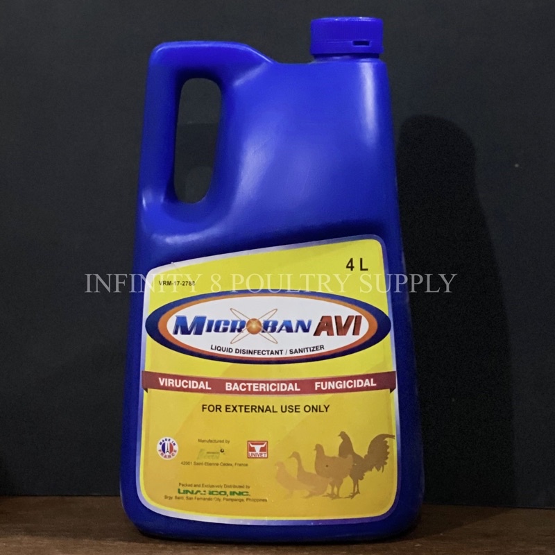 Microban Avi 4 Liters (1 Gallon) | Shopee Philippines