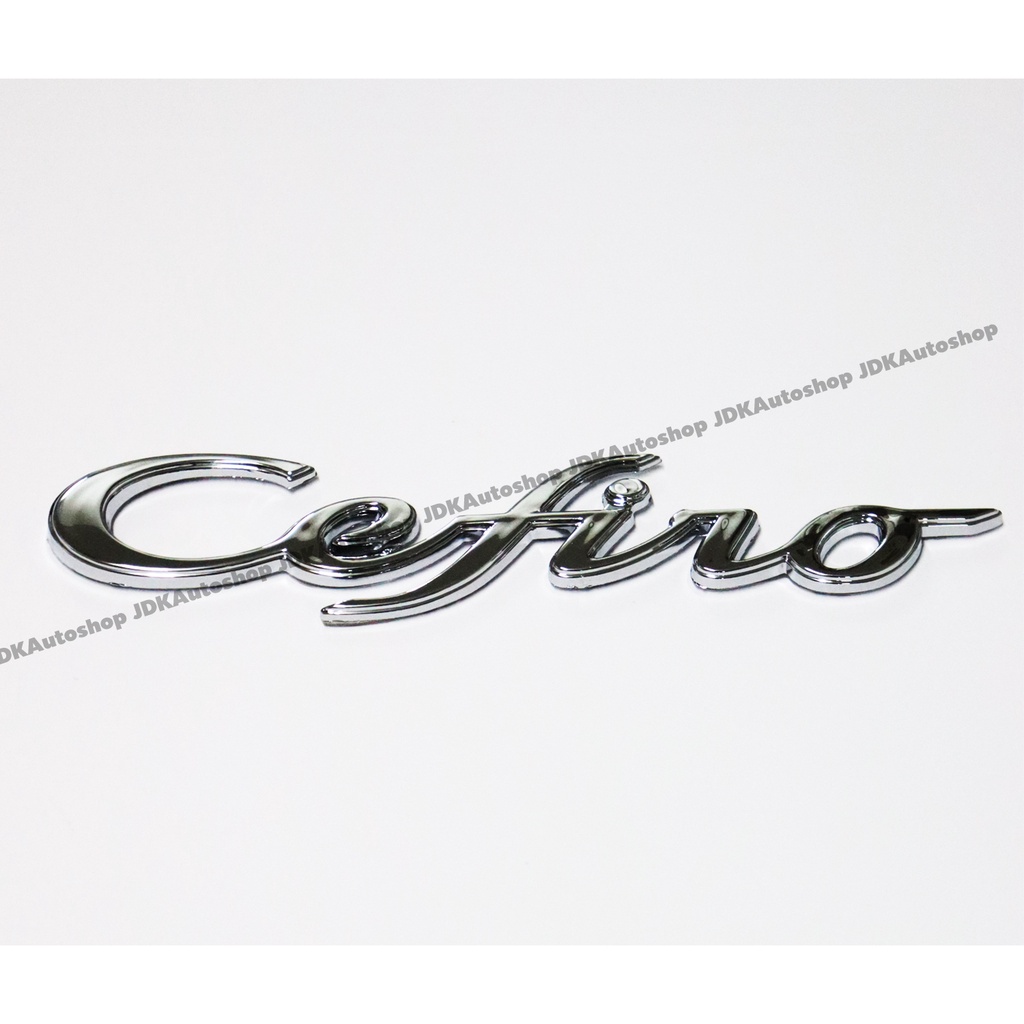 CEFIRO Logo Size 4 X 18 cm. Chrome Colour For NISSAN | Shopee Philippines
