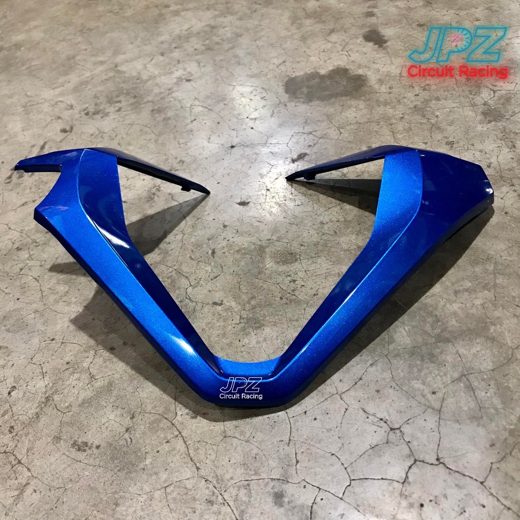 HONDA GENUINE CLICK 125i GAME CHANGER VISOR FRONT TOP COVER (GLOSSY ...