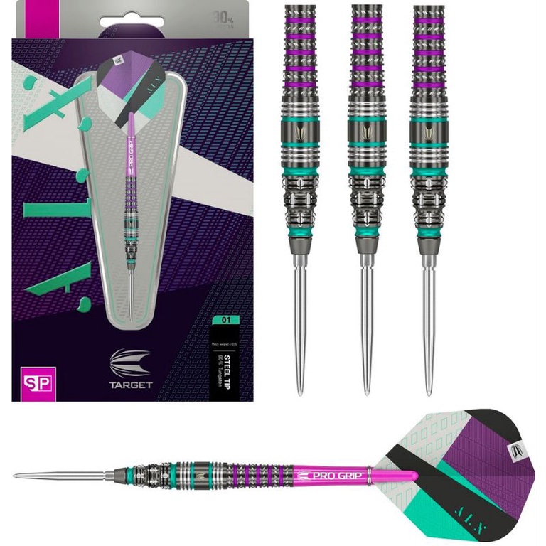 TARGET ALX 01 [23G] [21G] 90% TUNGSTEN SWISS STEEL TIP DARTS SP ...
