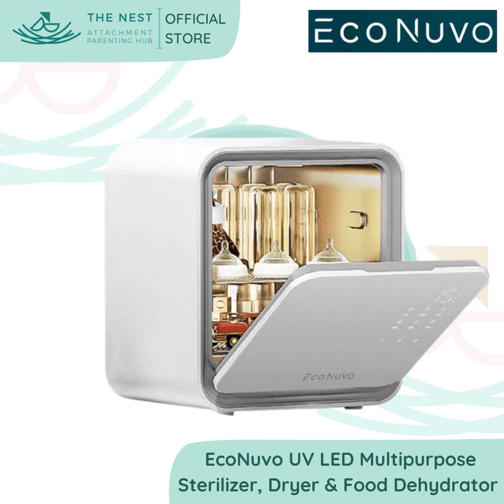 EcoNuvo UV LED Multipurpose Sterilizer, Dryer & Food Dehydrator (ECO212 ...