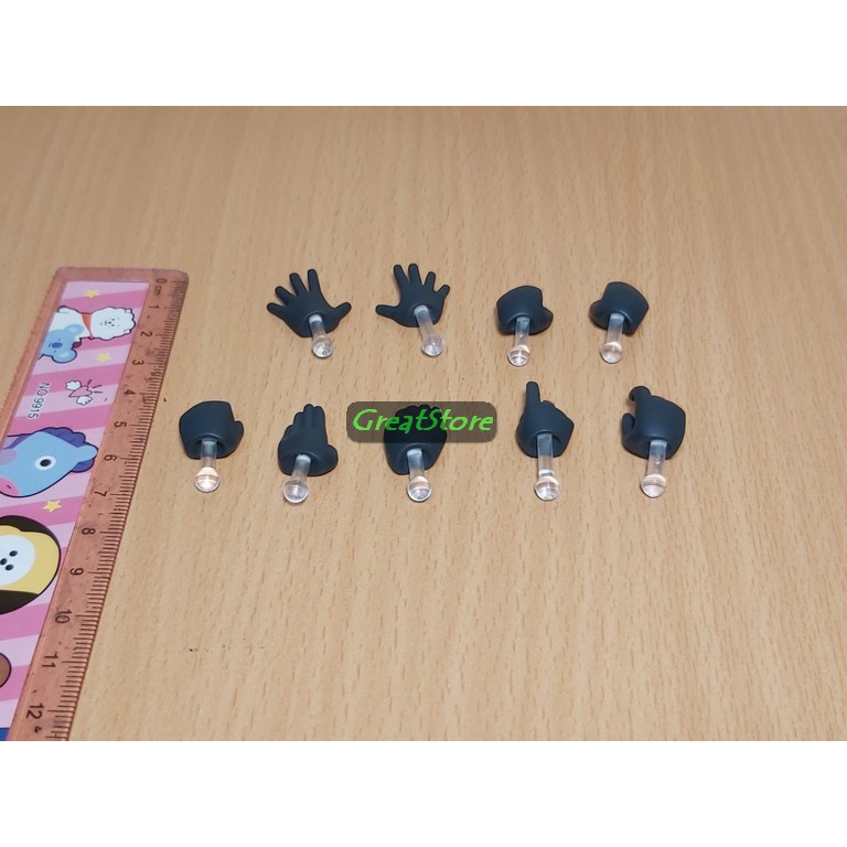 ( Available ) FIGMA Black 9-Hand Combo Accessory | Shopee Philippines